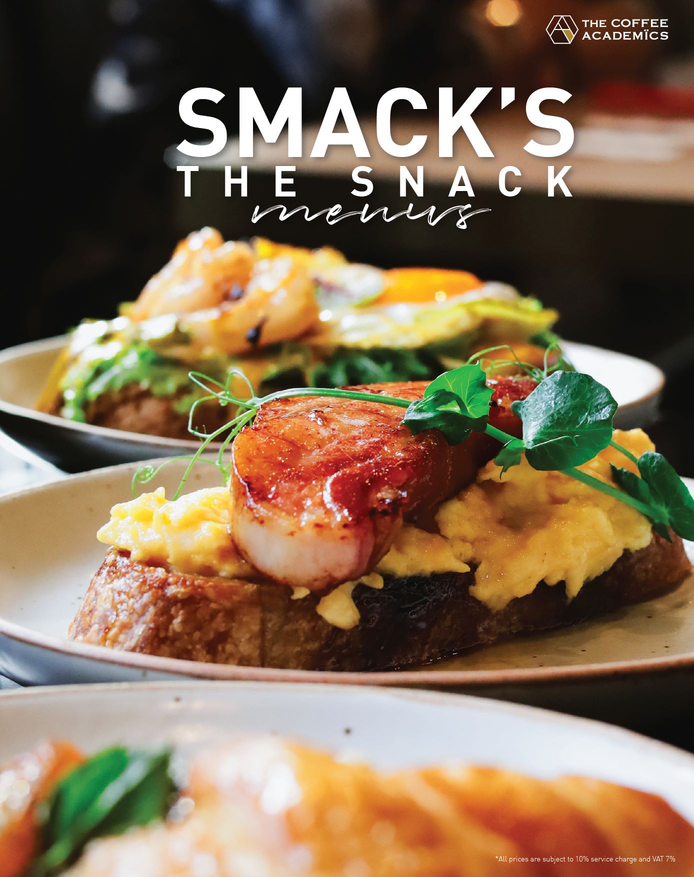 “เดอะ คอฟฟี่ อะคาเดมิคส์” แนะนำ 5 เมนูใหม่ “Smack’s the Snackให้คุณ ...