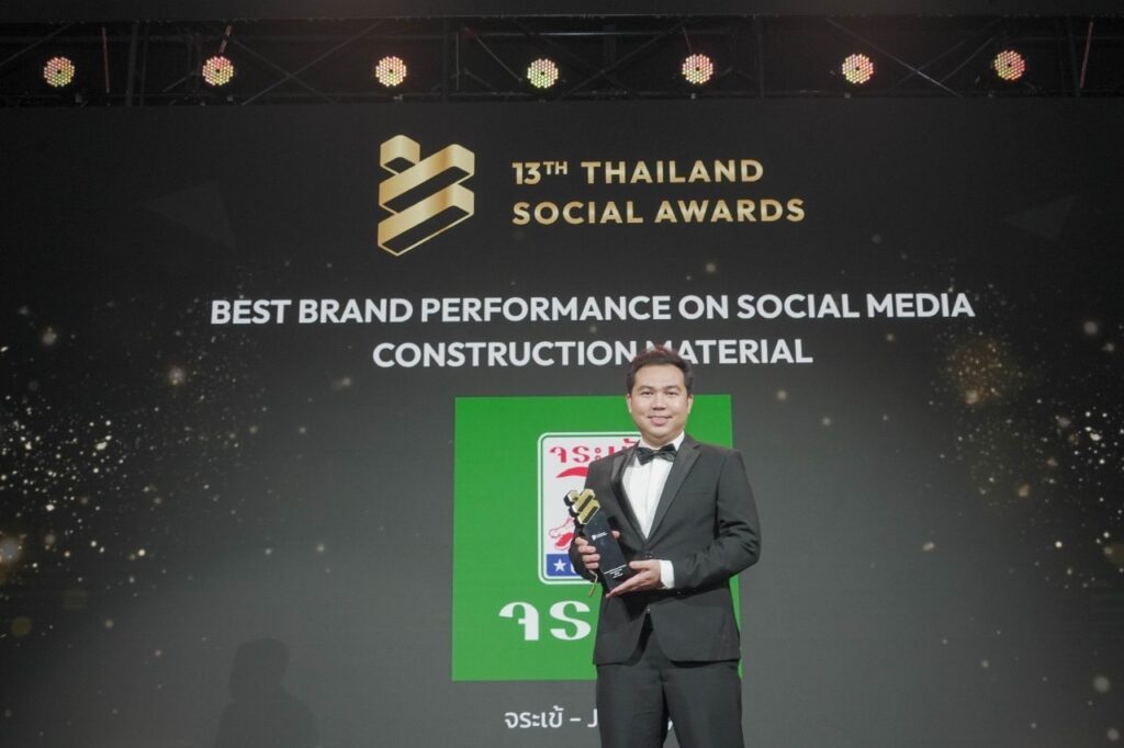 จระเข้ คว้าแชมป์ รางวัลชนะเลิศ Best Brand Performance on Social Media